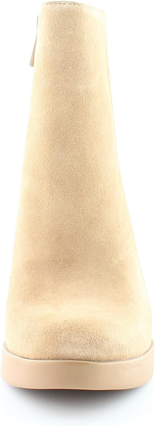 Naturalizer Women's Gen N Reach Ankle Boot Cookiedough Tan Suede 9 M