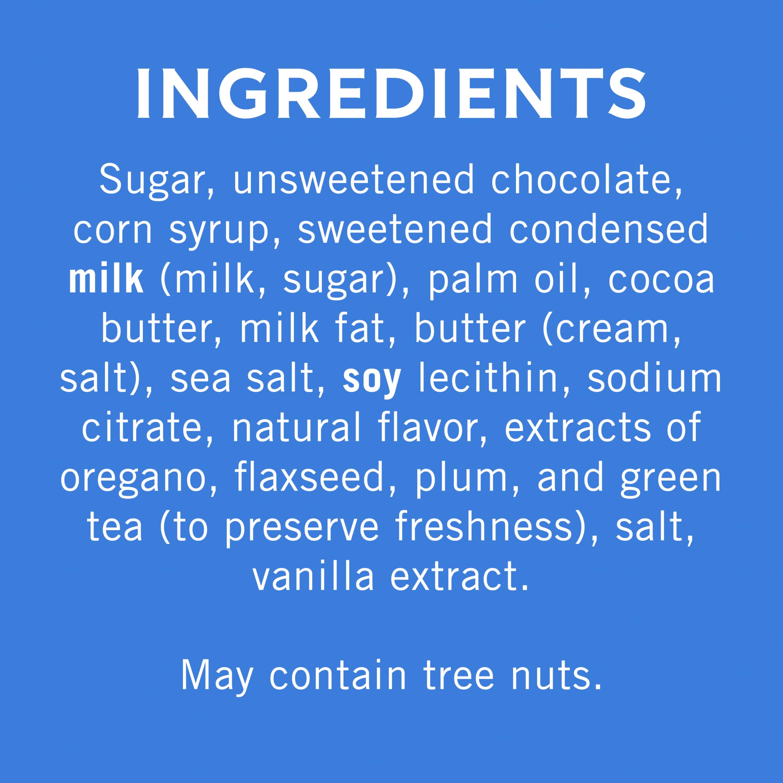 Ghirardelli Dark and Caramel Sea Salt Chocolate Squares Bag, 5.32-Ounce