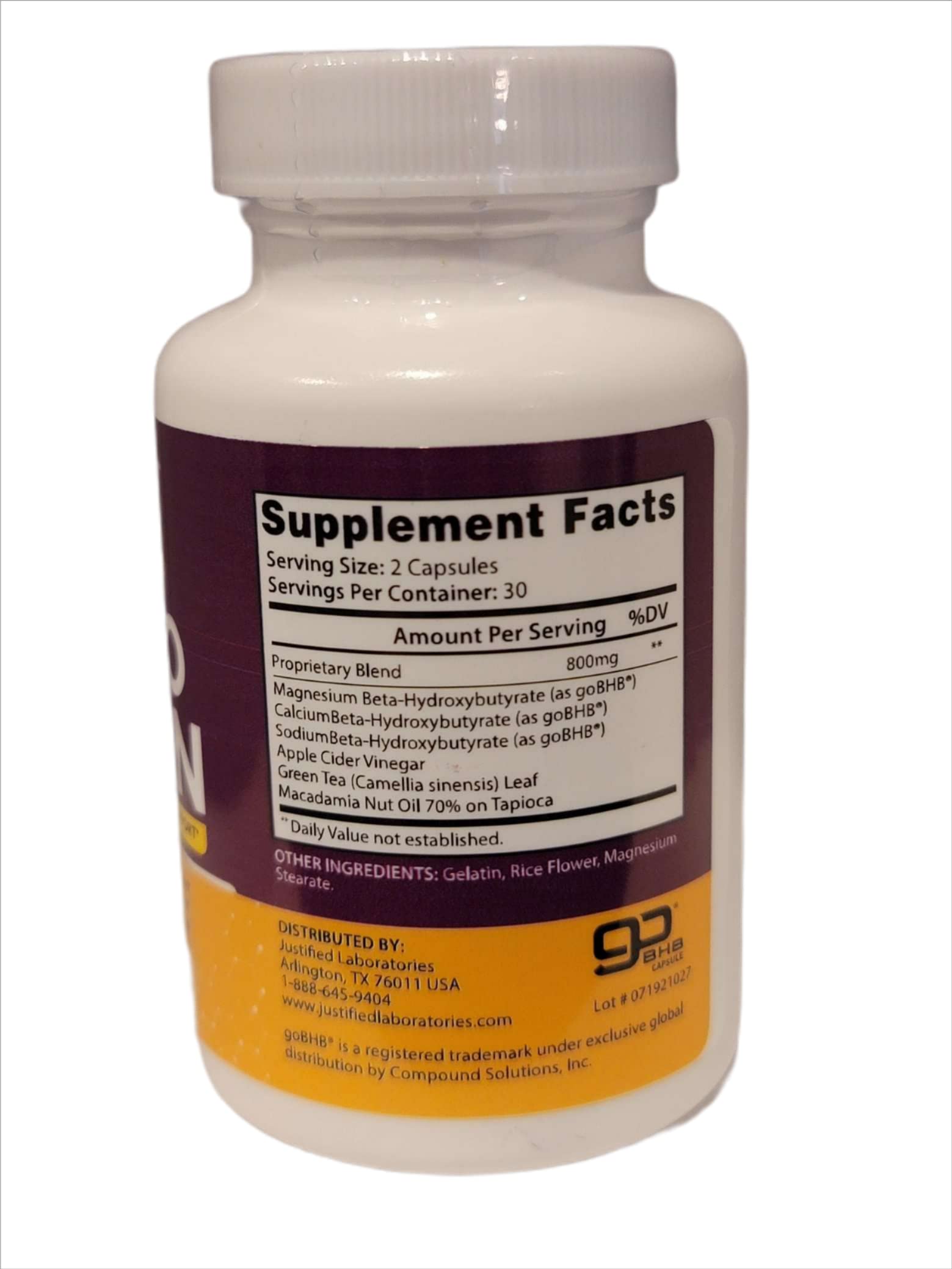 Keto Advantage Keto Burn Pills Includes Apple Cider Vinegar goBHB Exogenous Ketones Advanced Ketogenic Supplement Ketosis Support for Men Women 60 Capsules