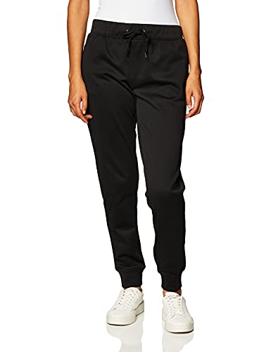 Hanes womens Sport Performance Fleece Jogger With Pockets Pants, Black Solid/Black Heather, XX-Large US