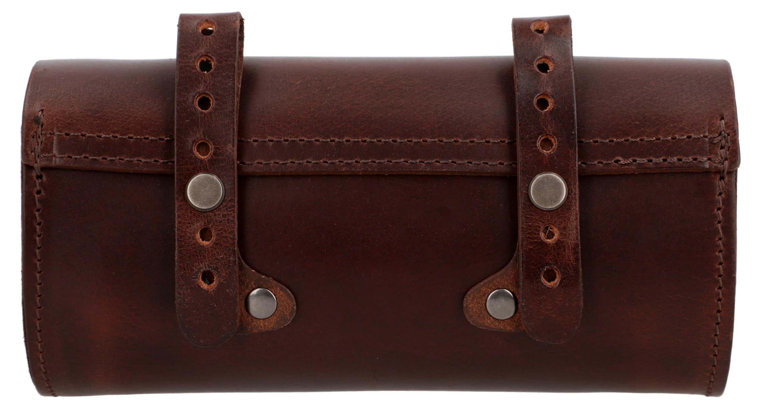 Gusti Bike bags Leather-Raymond P. saddlebag vintage for Brooks saddles theft-proof Brown leather