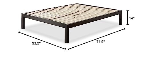 ZINUS Lorrick Metal Platform Bed Frame / Mattress Foundation / Easy, Bolt Free Assembly, Full