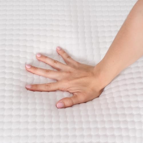 GhostBed Classic 11 Inch Cool Gel Memory Foam & Latex Mattress - Medium-Firm Feel, Made in The USA, Queen