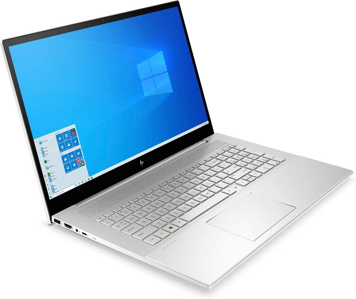 HP 2021 Envy 17t High Performance Laptop, 17.3-inch Full HD Touchscreen, 11th Gen Intel Core i5-1135G7, 32GB RAM, 1TB SSD, Wi-Fi 6, Backlit Keyboard, Fingerprint Reader, Windows 10 Home (Renewed)
