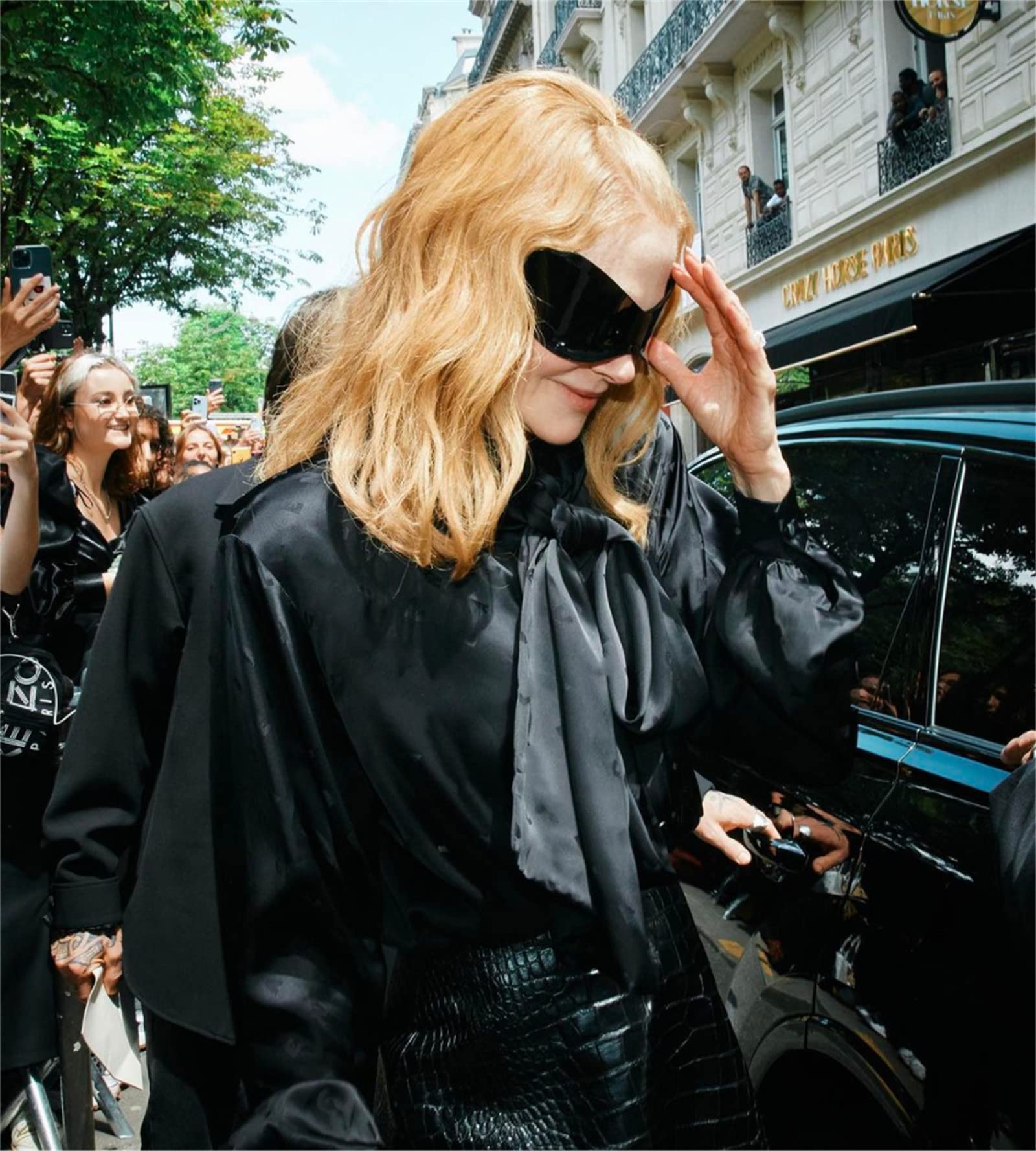 GUVIVI Futuristic Sunglasses for Men Women Oversized Wrap Around Shield Fashion Superhero Chic Mask Sun Glasses Shades