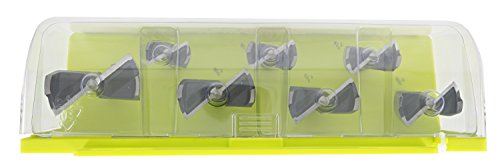 Ryobi A9FS7 7 Piece X Wing Woodworking Forstner Bit Set for Drill Press Use (Mountable Storage Case Included)