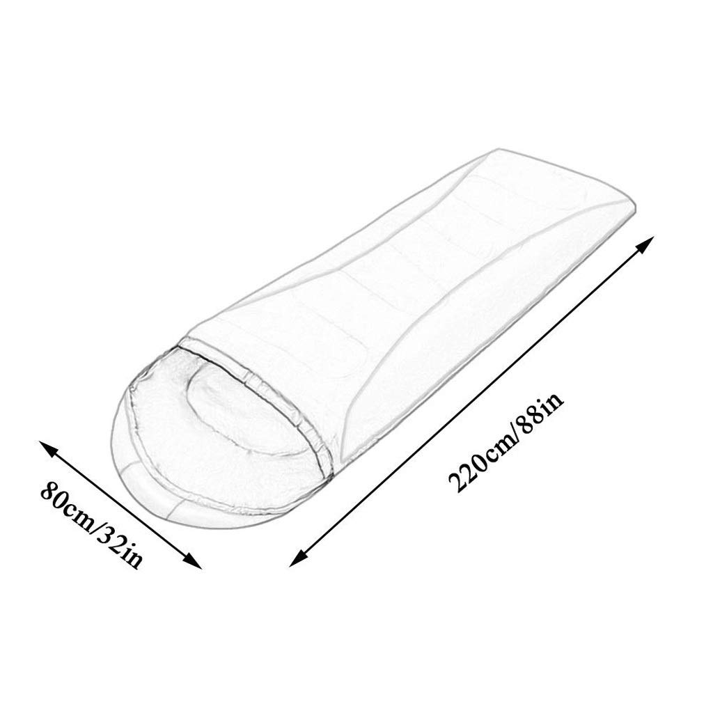 LMMDDP Camping Sleeping Bag,Spring, Fall, Lightweight, Waterproof for Adults and Kids - Camping Gear Equipment, Traveling, and Outdoors (Color : D)
