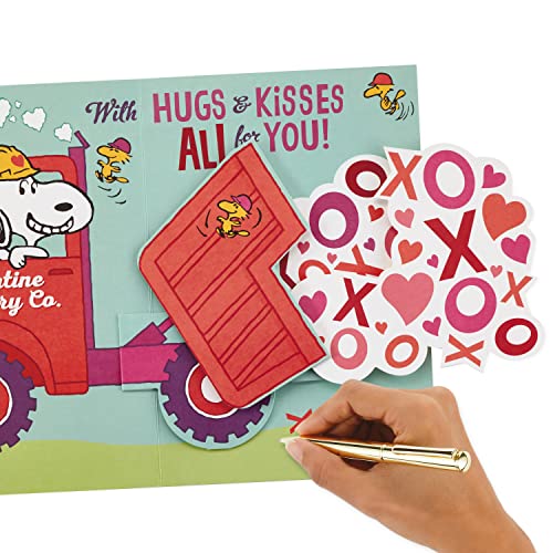 Hallmark Peanuts Valentine's Day Pop Up Card (Snoopy and Woodstocks)