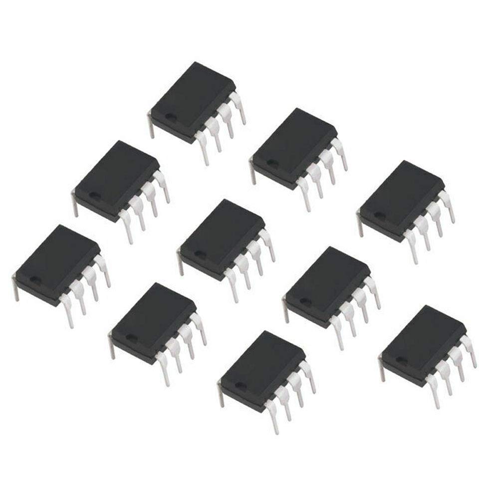 Gump's grocery 50PCS NE555P NE555 DIP-8 Single Bipolar TIMERS IC