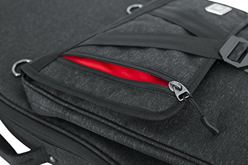 Gator Cases Transit Series Electric Guitar Gig Bag; Charcoal Black Exterior (GT-ELECTRIC-BLK)