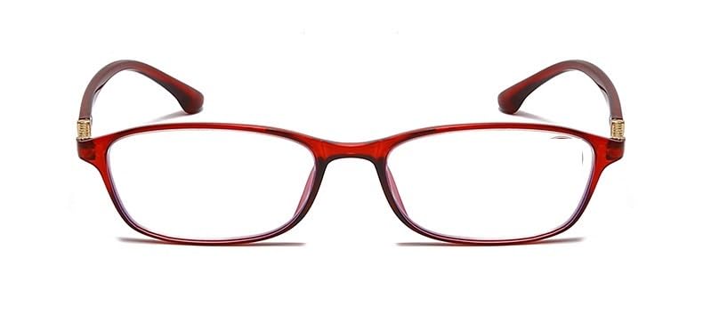 HDTVTV Clear Vision Computer Readers Lightweight Reading Glasses Eyewear Blue Light Blocking Flat Light Mirror (Color : C3, Size : +250)