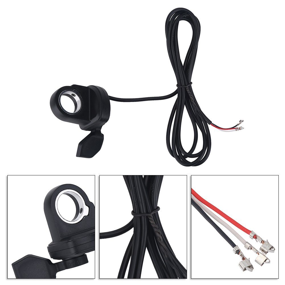 Hand Throttle,Throttle Speed Control,Accelerator Thumb Finger Throttle for Electric Bike Scooter E Bike (Right Hand)