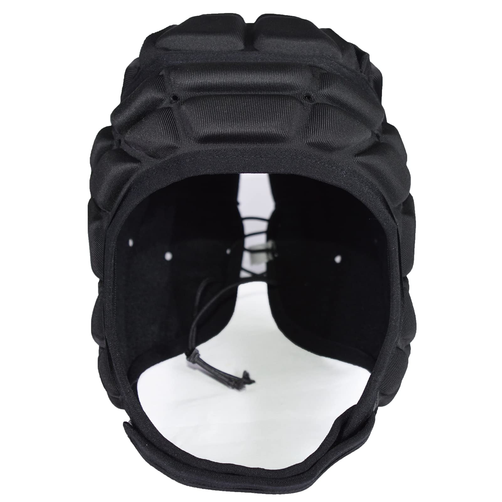 Hobrave Soft Padded Headgear Flag Football Helmet Rugby Headguards Shell for Child Youth