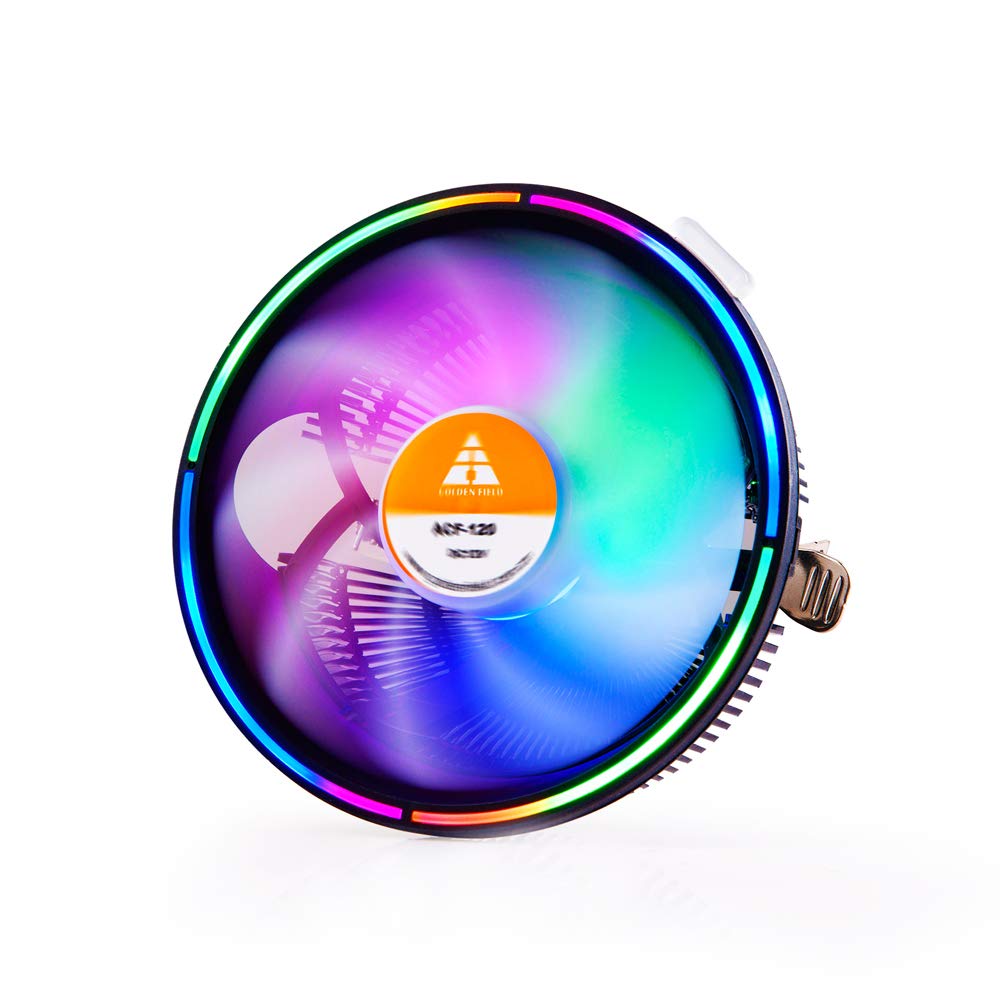GOLDEN FIELD MHT CPU Cooler CPU Air Cooling Cooler with RGB Fan Heatsink for Intel LGA 1151/1150/1155/1156 Sockets & AMD AM4