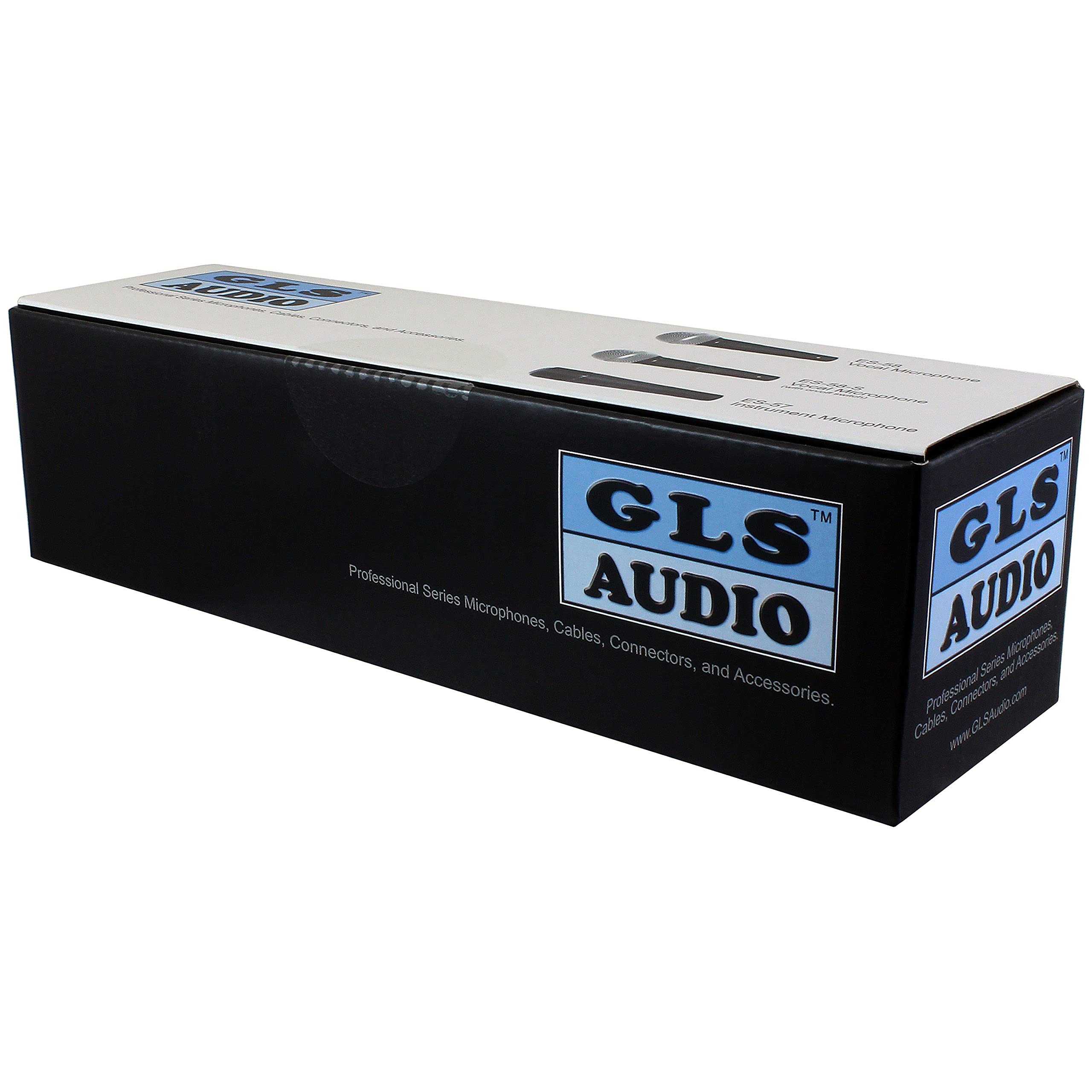 GLS Audio Instrument Microphone ES-57 & Mic Clip - Professional Series ES57 Dynamic Cardioid Mike Unidirectional - for Instruments, Drums, Percussion, Vocals, and more
