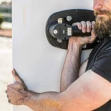 GRABO Nemo (2 Batteries, 2 Seals) - Electric Vacuum Suction Cup Lifter for Wood, Paver, Drywall, Marble, Tile and More (Lifts up to 375 lbs)