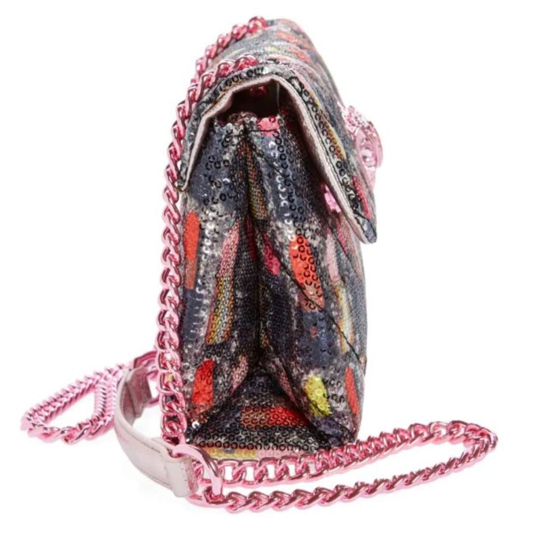 Kurt Geiger Crossbody Womens Kensington Medium Sequin Lipstick Quilted Bag