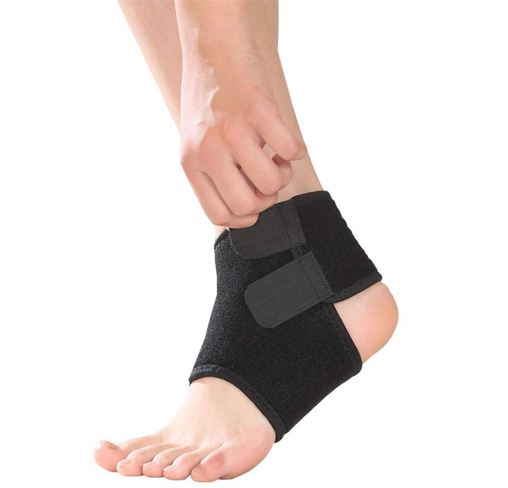 Girls Boys Ankle Support Brace Compression Ankle Strap Immobilization Foot Wrap for Sprain Arthritis Pain Relief, Tendon Injury Recovery Re-injury Protection