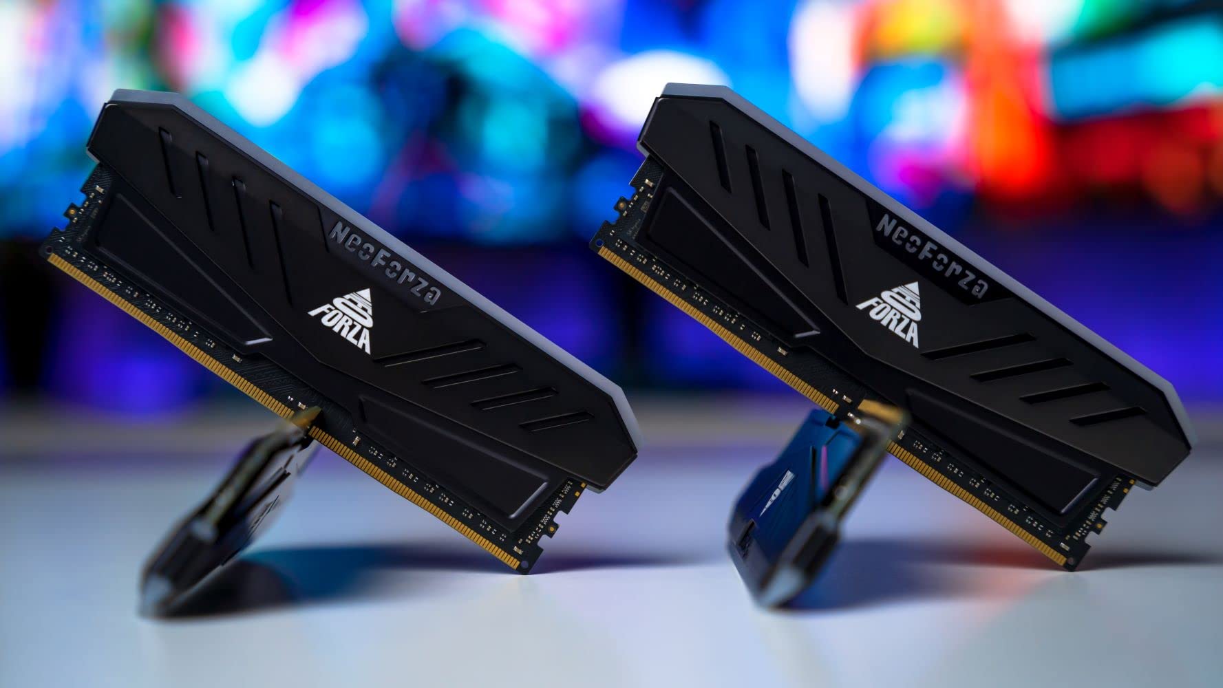 Neo Forza Mars 16GB (2x8GB) 288-Pin DDR4 3600 (PC4 28800) RGB SDRAM Desktop Memory Model NMGD480E82-3601DF20