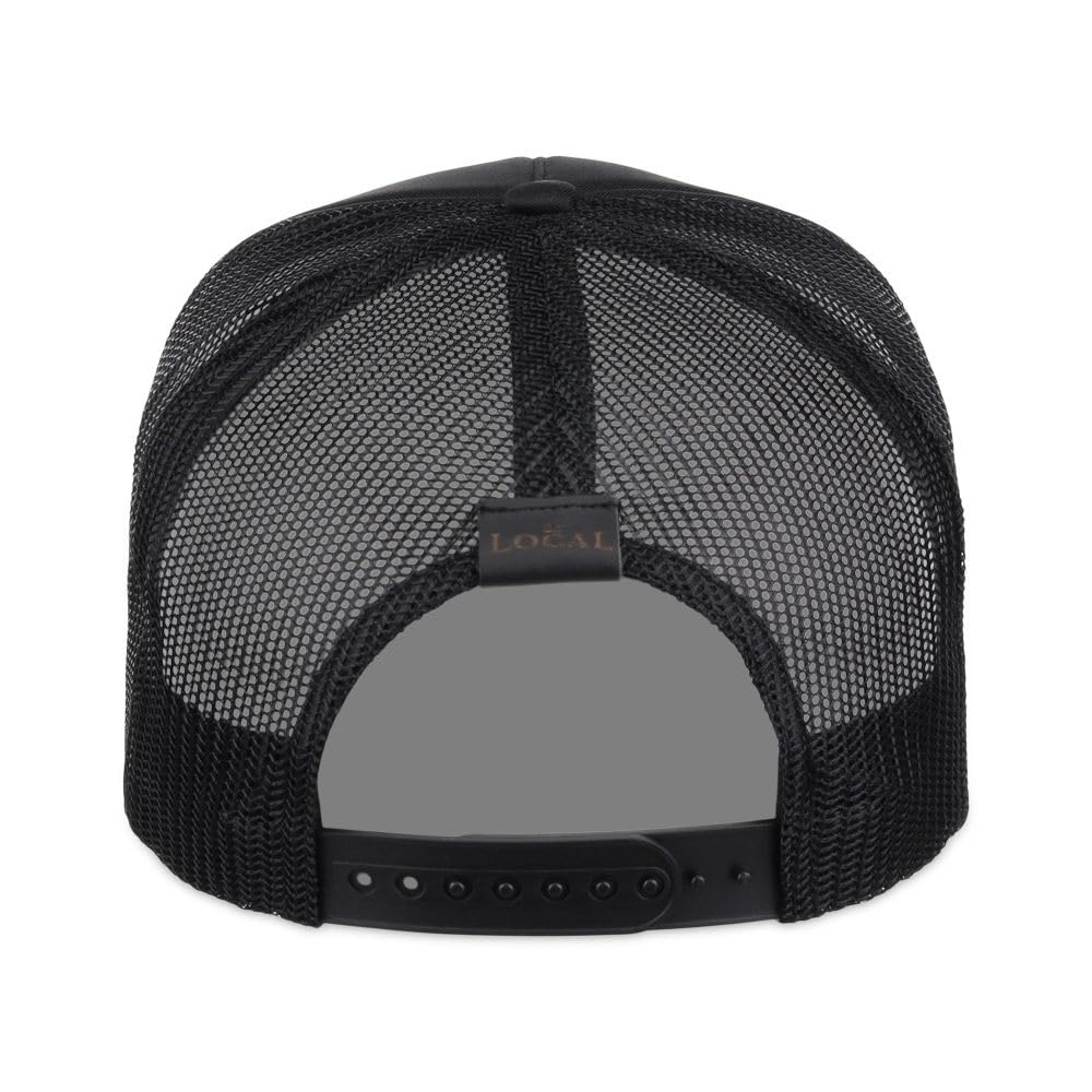 Local Crowns Hawaii Views 2.0 Trucker Adjustable Snapback Hat Black