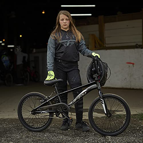 Huffy Enigma 20" BMX Bike, Aluminum Frame, Race Style, Gloss Black