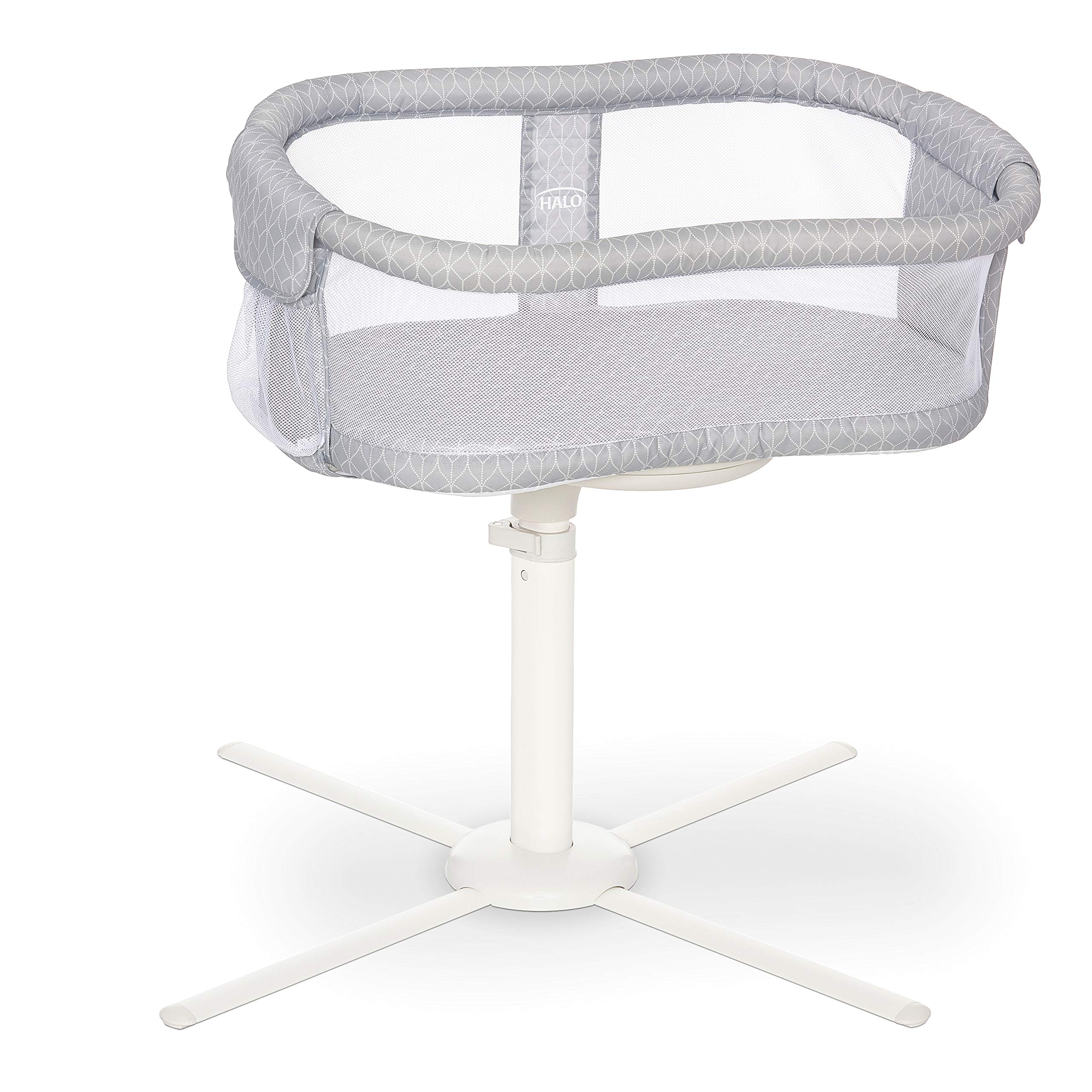 HALO BassiNest Swivel Sleeper, Baby Bassinet, Essentia Series, Morning Mist (Retired)