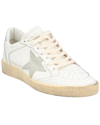 Golden Goose Ball Star Leather Sneaker, 37, White