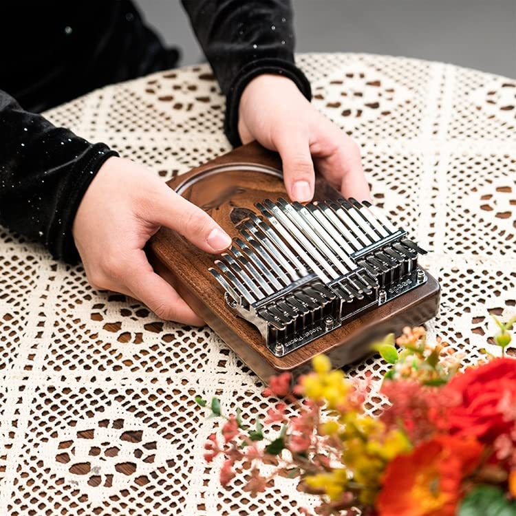 KXDFDC 34 Keys Thumb Piano 34-Tone Kalimba Double Layer Dual Kalimba Kalimbas Keyboard Instruments Musical (Color : D, Size : C Tone)