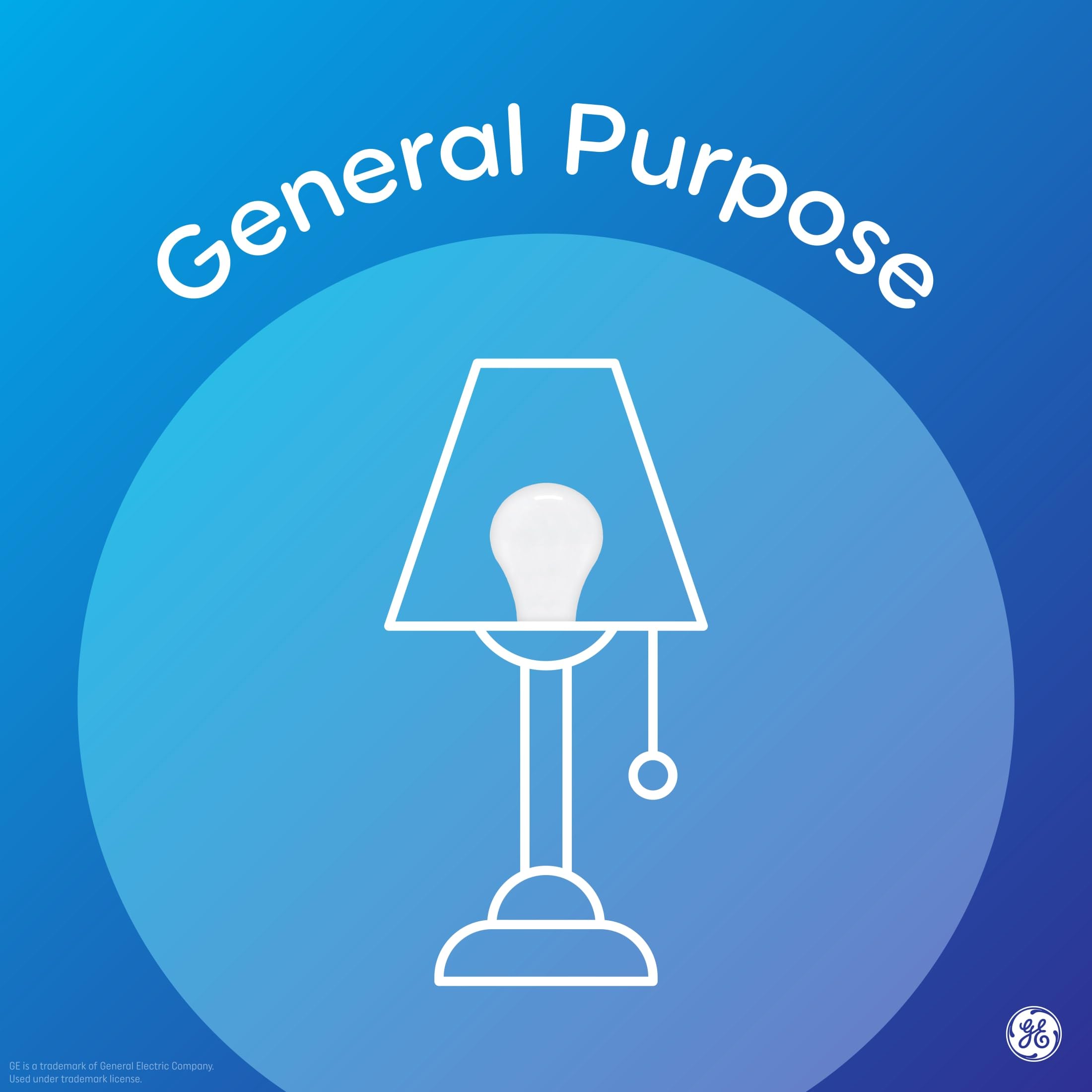 GE Basic LED Light Bulbs, 100 Watt, Soft White, A19, Medium Base (2 Pack)