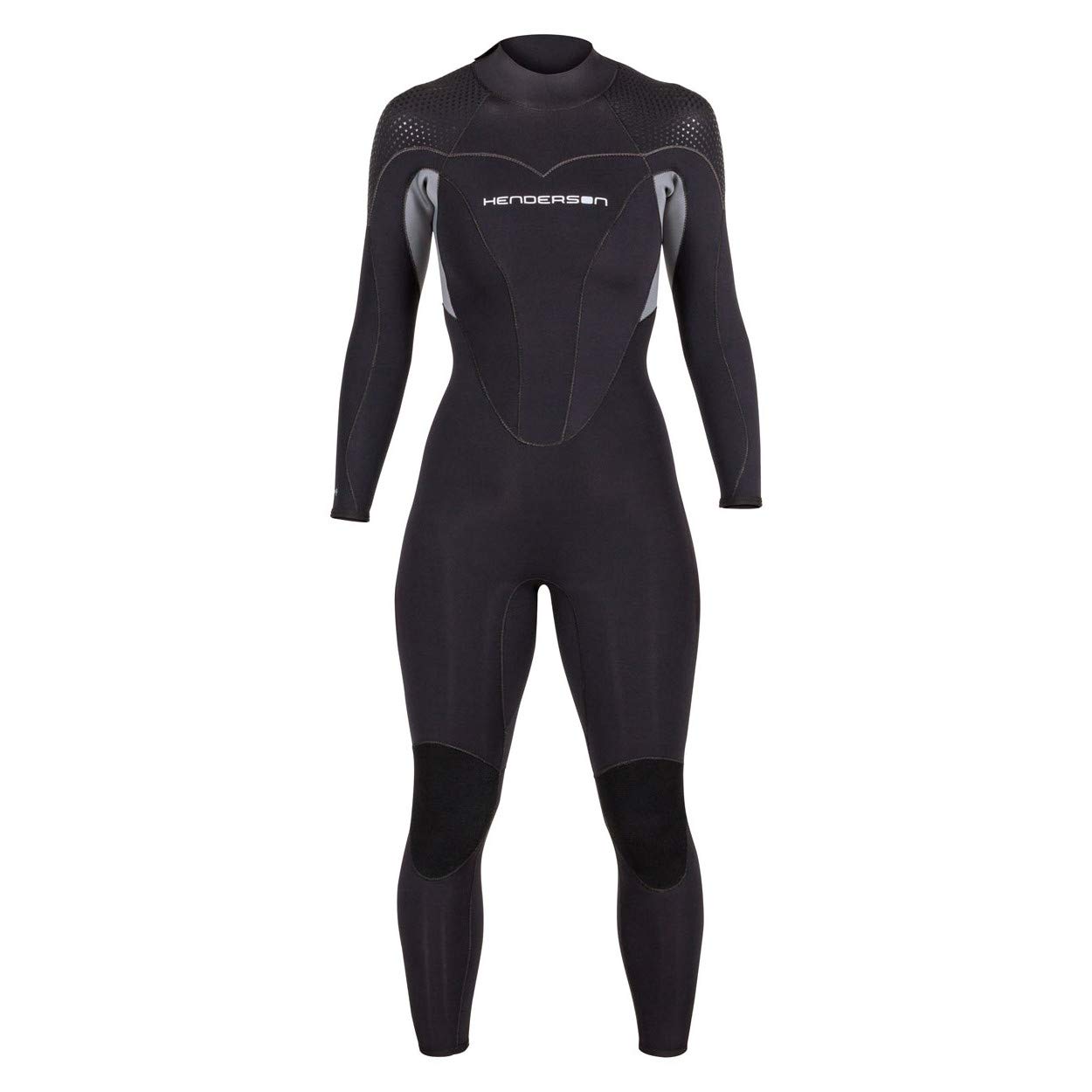 Henderson 5mm Women's Thermoprene Pro Back Zip Wetsuit, Black / Lavender, Size: 12