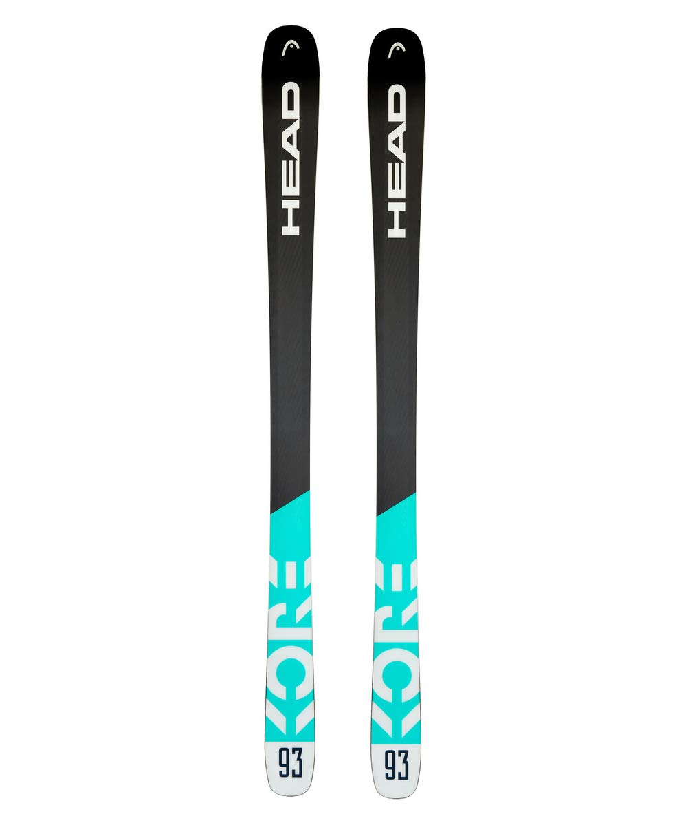 HEAD Women's Kore 93 W Graphene Grey/Blue Freeride All-Mountain Skis, Size: 162