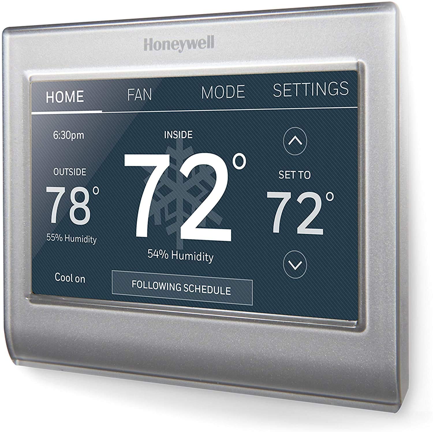 Honeywell Home RTH9585WF1004-RB Wi-Fi Smart Color Thermostat, 7 Day Programmable, Touch Screen, Energy Star, Alexa Ready (Renewed)