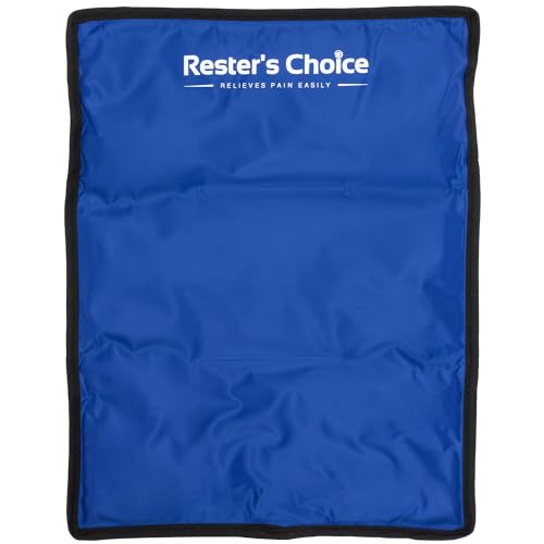 Gel Soft Flexible Ice Pack for Injuries Reusable - (Large: 11"x14.5") for Hip, Shoulder, Knee, Back - Comfy Cold Pack Compress for Swelling, Bruises, Surgery