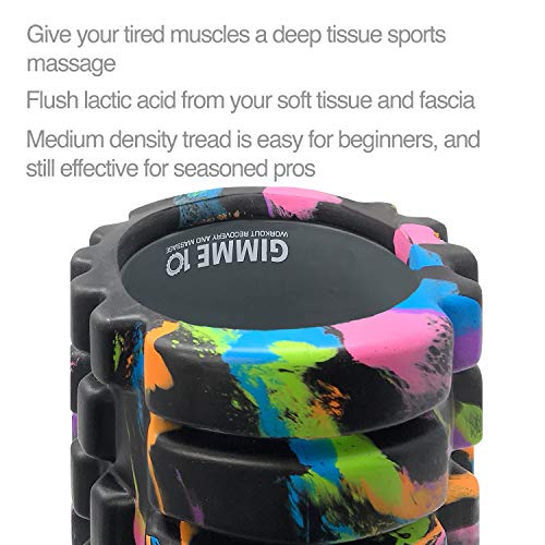Gimme 10 Premium Foam Roller β Versatile High-Density Muscle & Back Roller for Deep Tissue Massage, Physical Therapy, and Yoga
