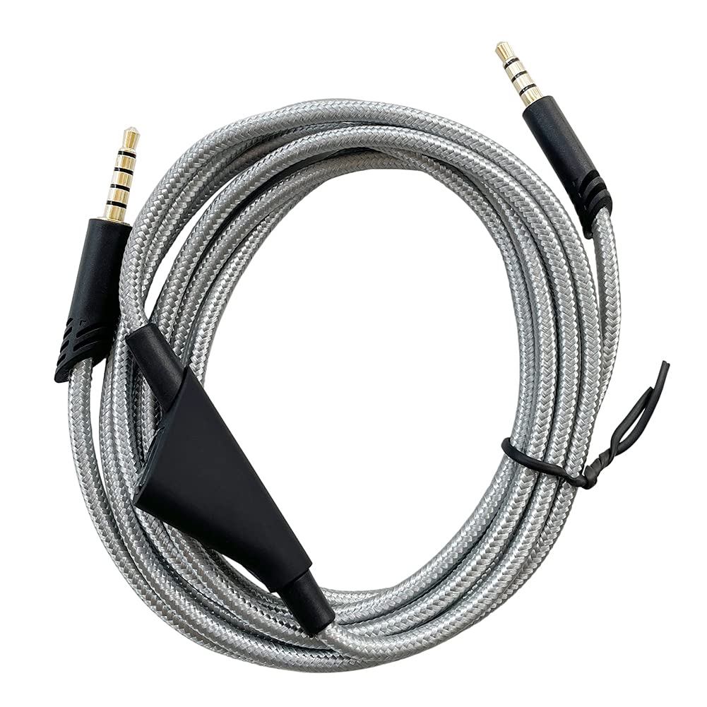 Junsi Meijunter Replacement Cable with Volume Control Compatible with Astro A10 A40 A30 A50 Gaming Headset/PS4/Xbox One/Switch - Audio Cord Adapter