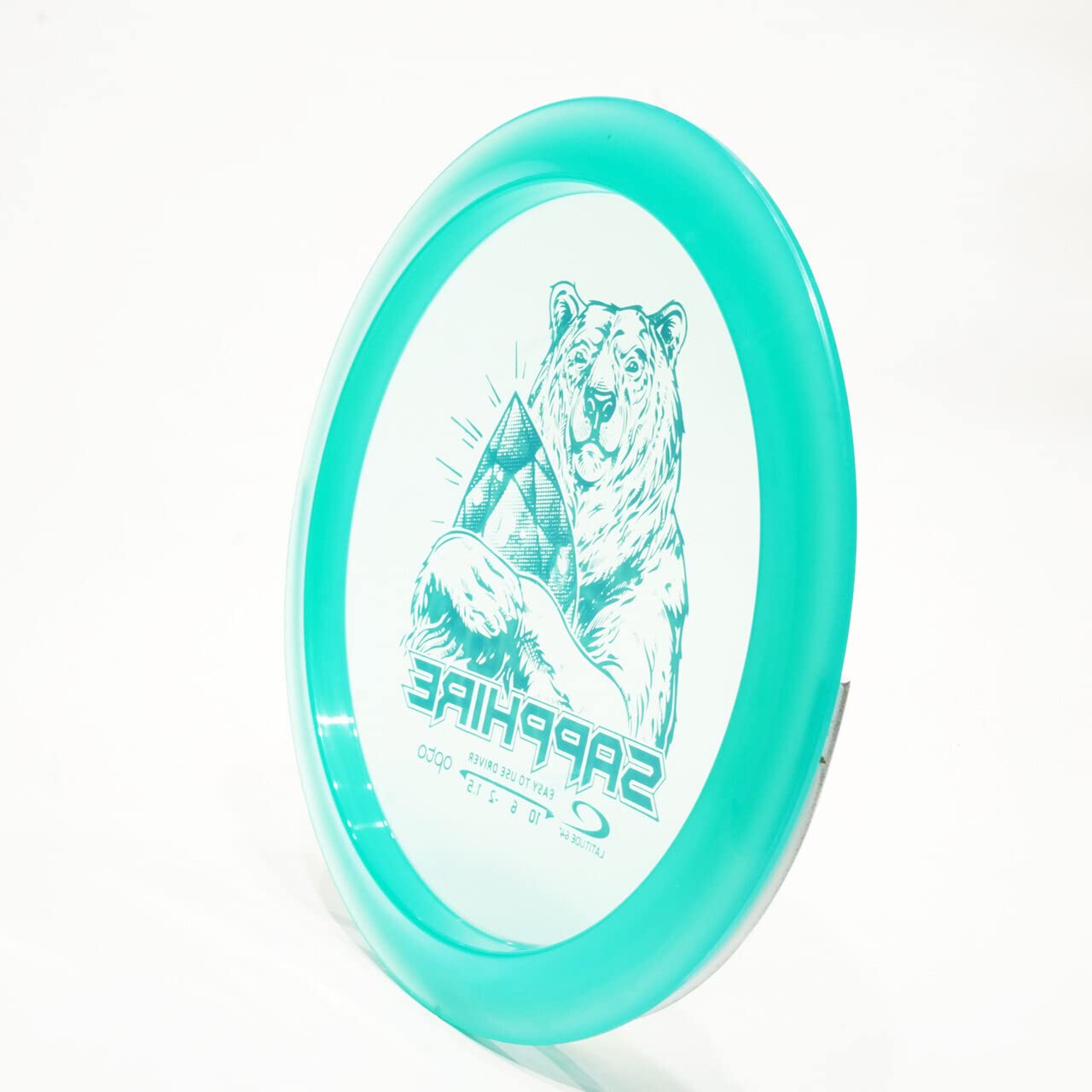 Latitude 64 Sapphire (Opto) Driver Golf Disc, Pick Weight/Color [Stamp & Exact Color May Vary] Orange 160-166 Grams
