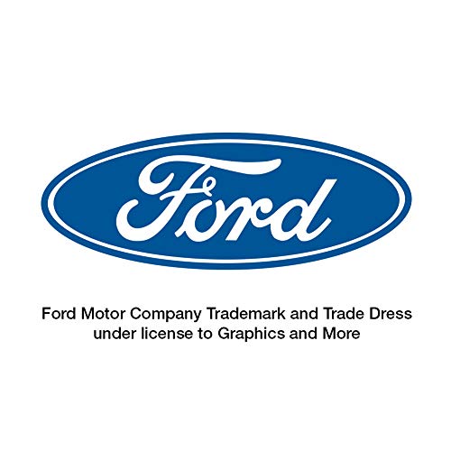 GRAPHICS & MORE Ford Motor Company Blue Oval Logo Floating Keychain Round Foam Fishing Boat Buoy Key Float