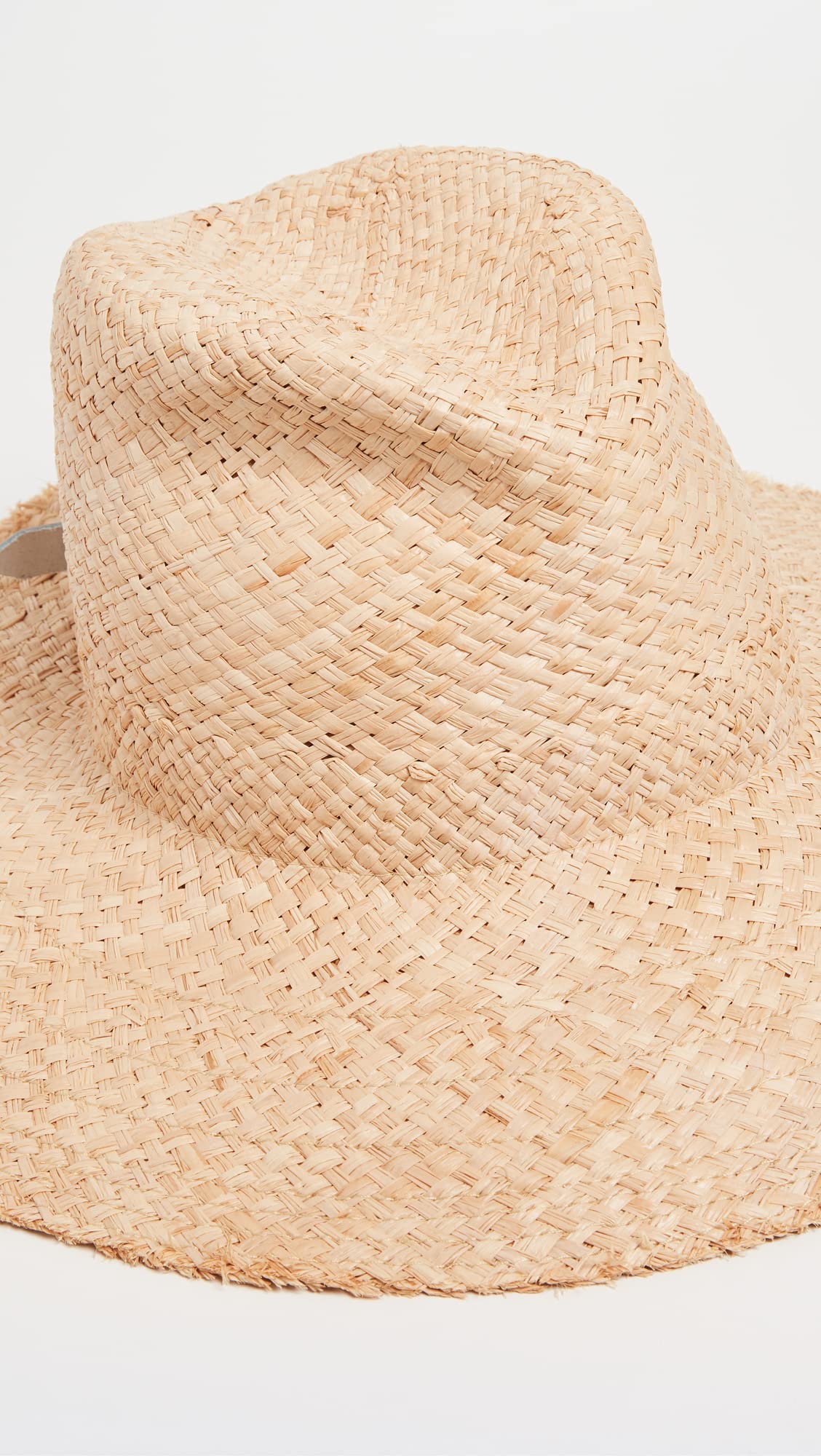 Lola Hats Women's Commando Sun Hat, Natural/White, One Size