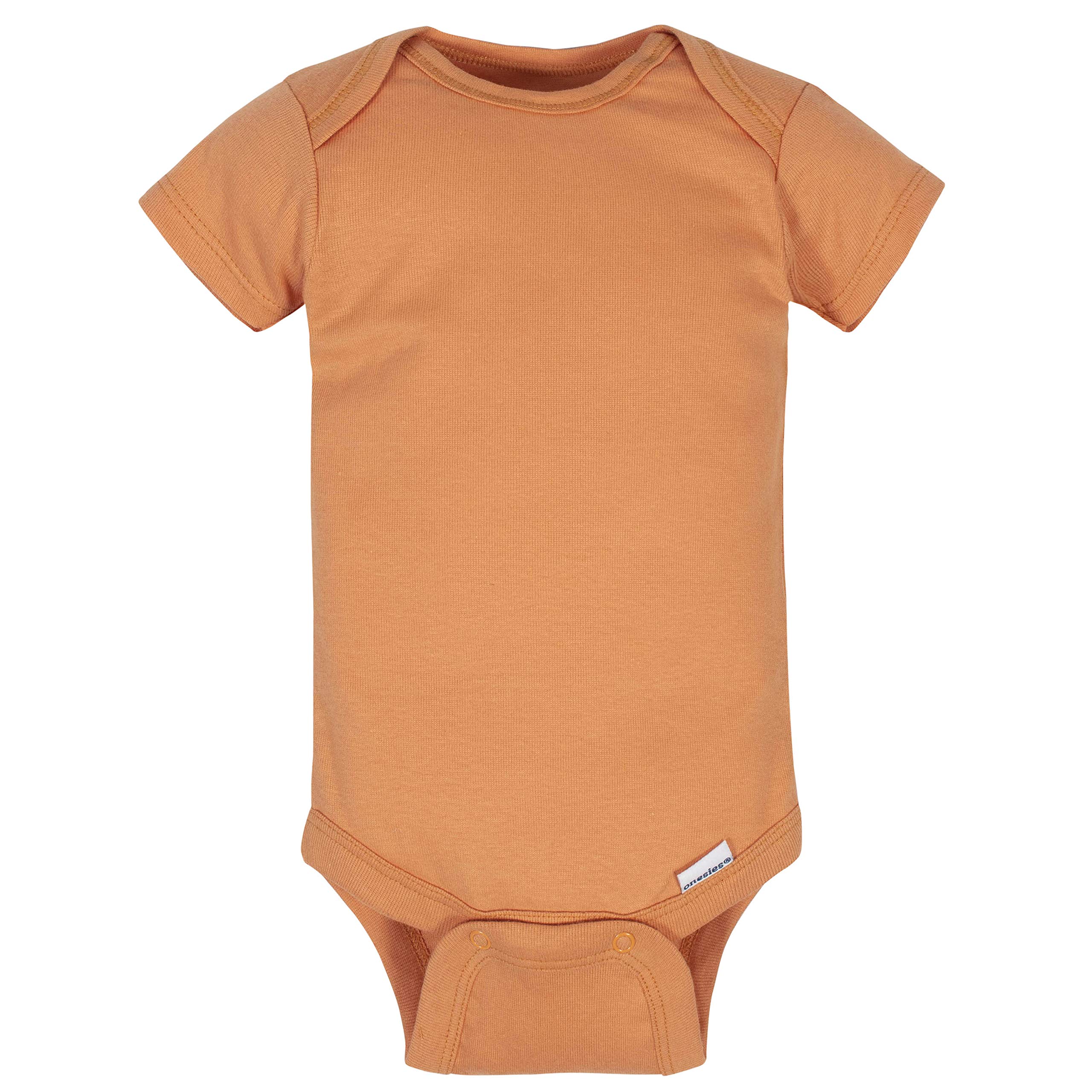 Gerber Baby Boy's 8-Pack Short Sleeve Onesies Bodysuits, Jungle Blue, 3-6 Months