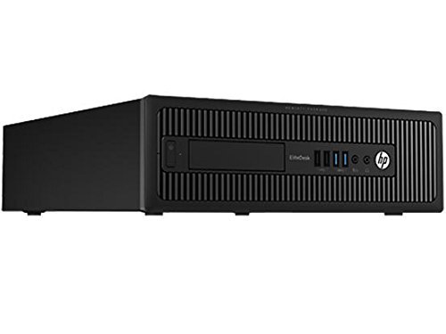 HP EliteDesk 800 G1 Ultra-Slim Desktop Computer, Intel i7-4790s 3.20GHz, 8GB RAM, 120GB SSD, DVD-RW, WiFi, Windows 10 Professional 64 Bit (Renewed)