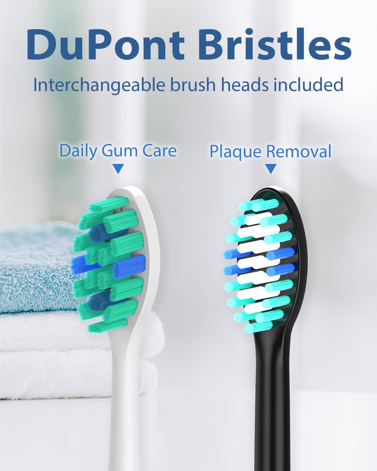 ORAL MASTER Kids Electric Toothbrush with Sonic Motor, 5 Cleaning Modes, Smart Timer, Rechargeable Wireless Charging, Soft Bristle Replacement Brush Heads for Ages 3 and Up