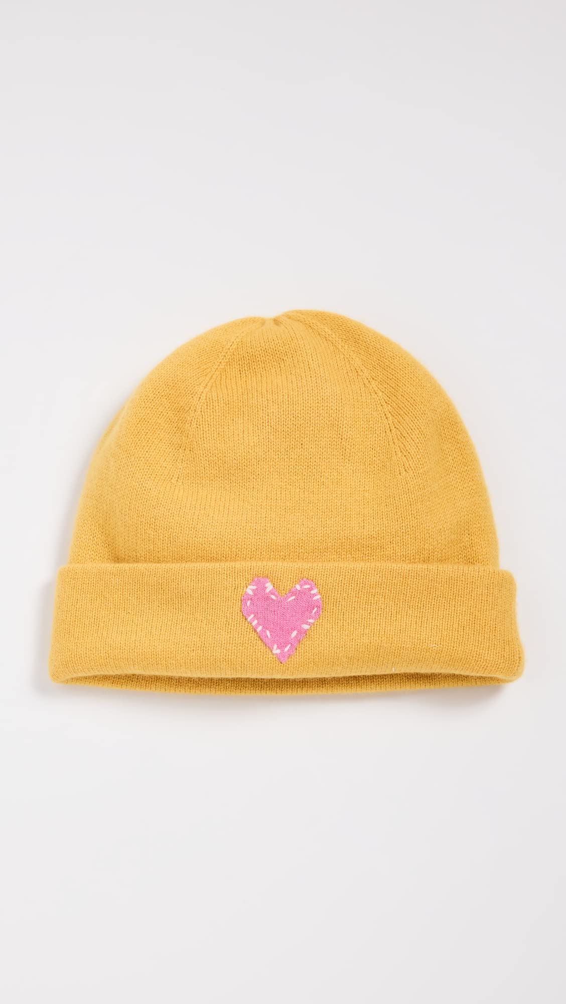 Kerri Rosenthal Women's Love Cashmere Beanie, Golden, One Size