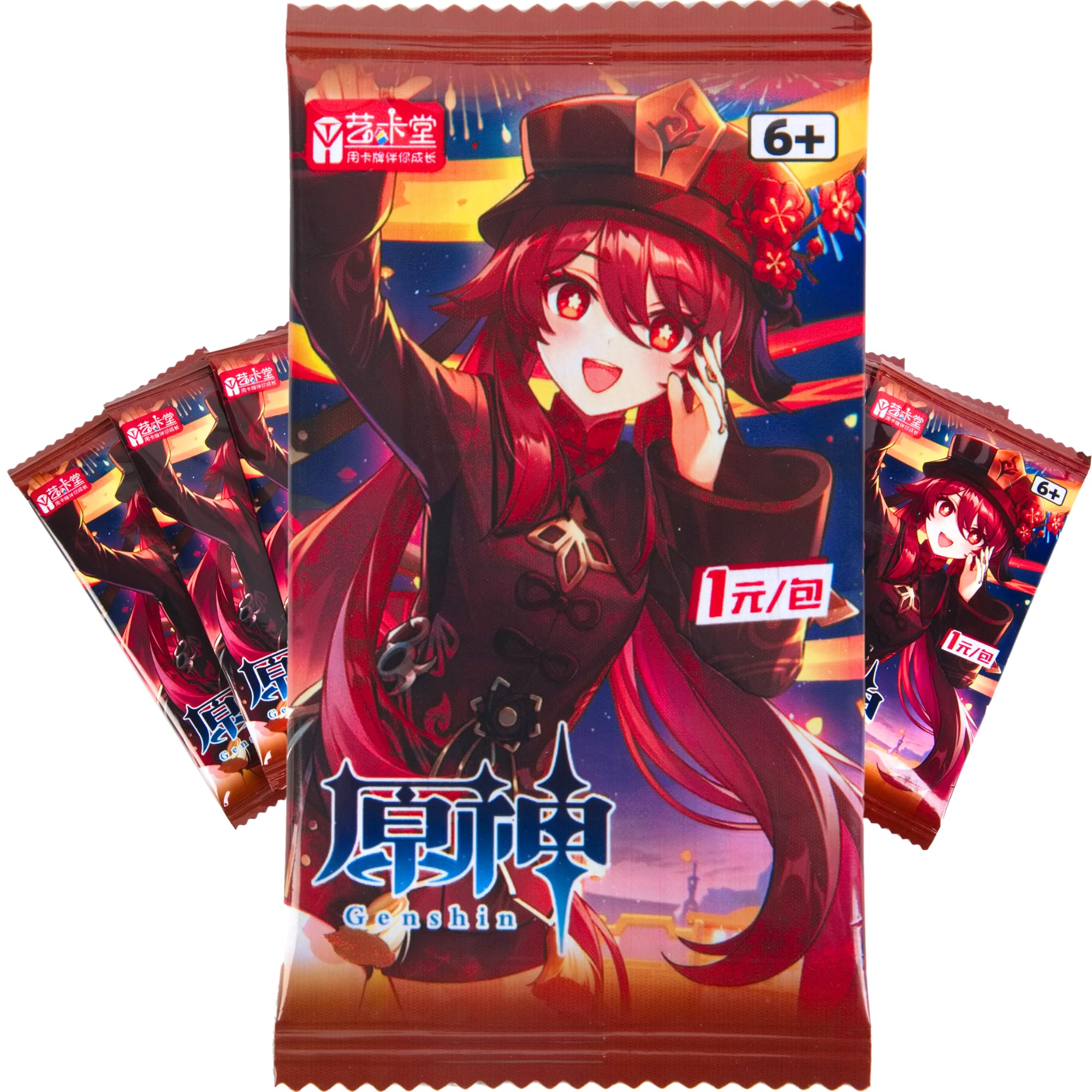 Kard Kingdom Genshin Impact TCG Cards - Booster Packs Trading Card [Imported] (10 Packs)