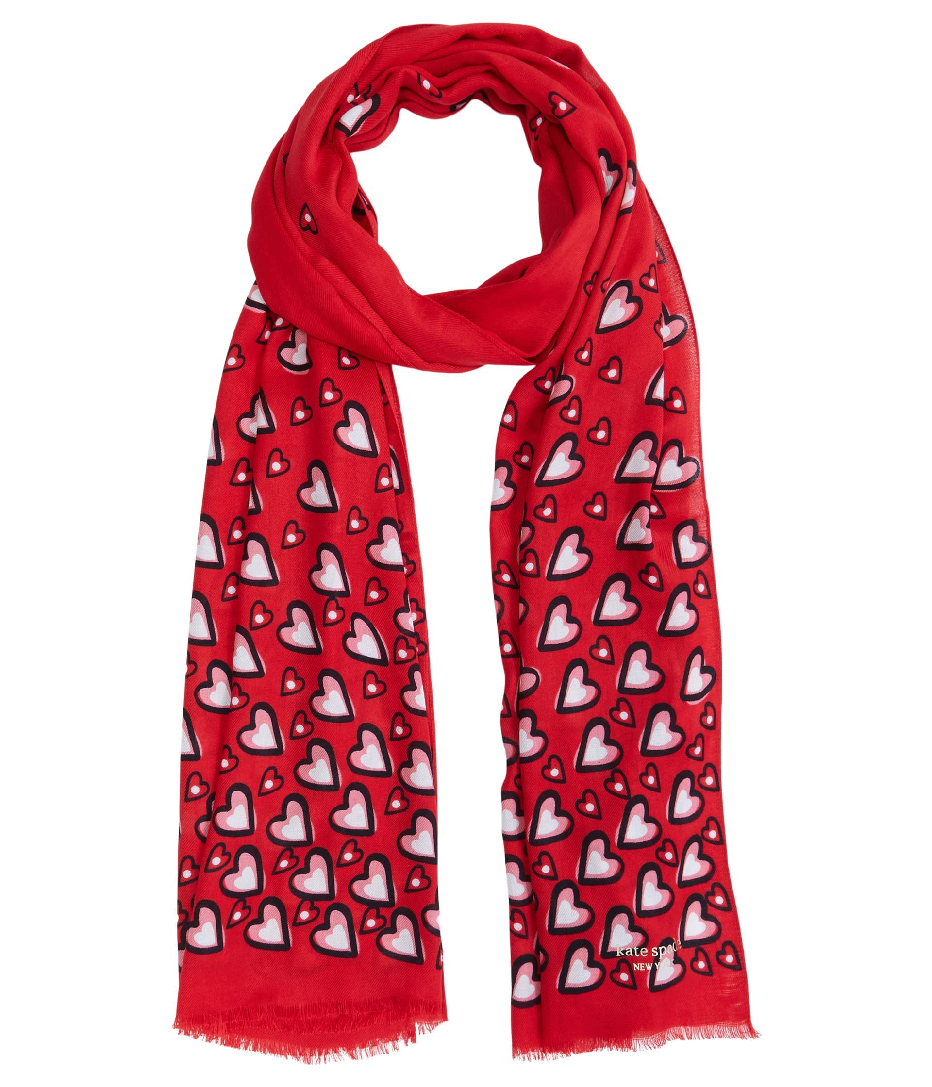kate spade new york Valentines Day Oblong Engine Red One Size