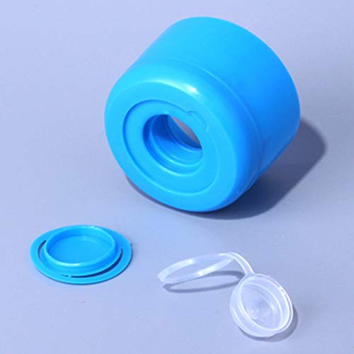 Happy Trees 3 and 5 Gallon Reusable Lids for Water Dispenser Jugs, 55 mm Anti-Splash Caps for Water Containers, Non-Spill Water Jug Replacement Caps, 30 Pcs
