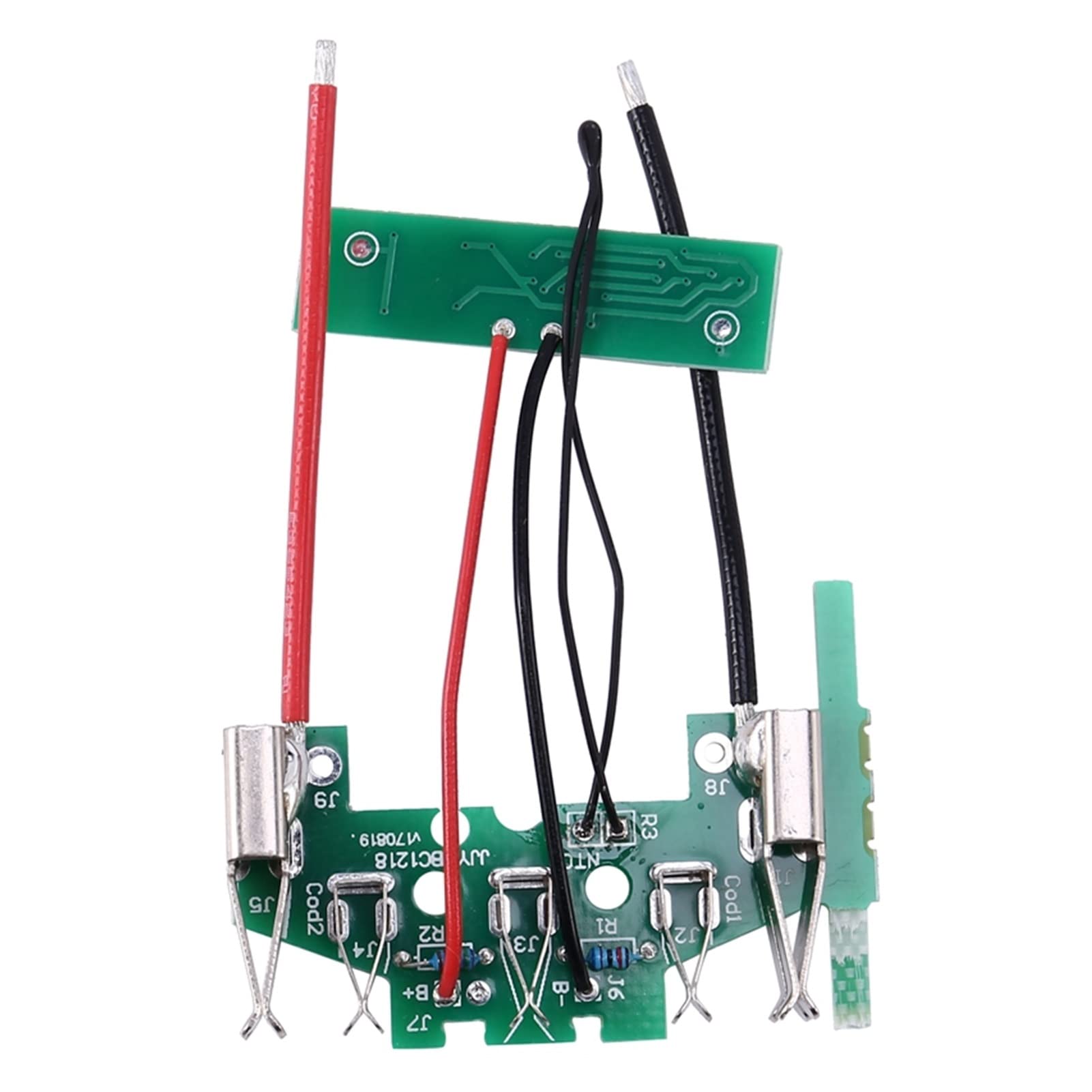 JUSTJUNMIN BAT610 18V Lithium-Ion Battery PCB Charging Protection Circuit Board for Boschs 18V Li-Ion Battery Tool Parts (Color : Green)