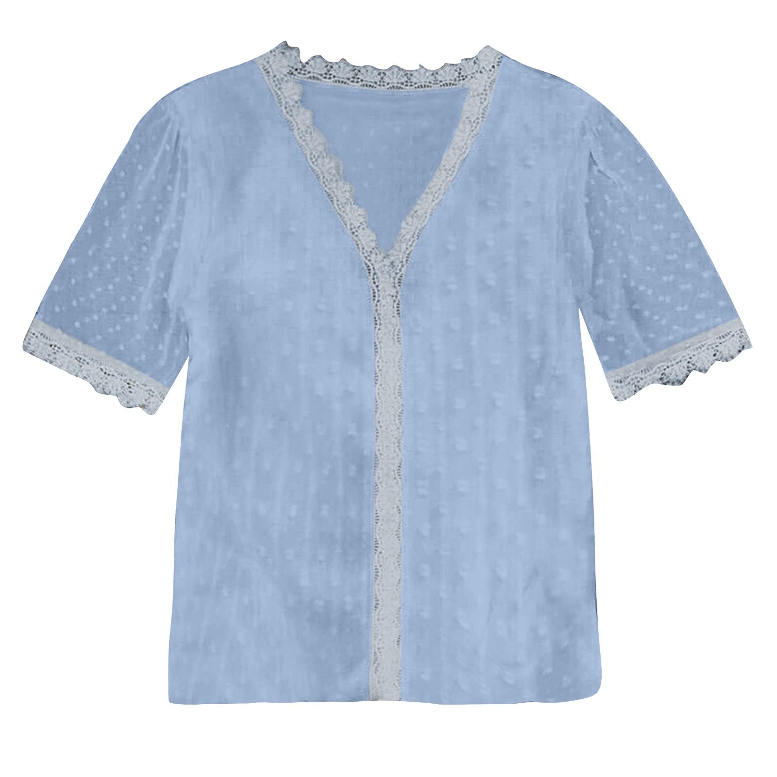 Leopard Print Tops for Women Long Sleeve Crew Neck Patchwork T Shirt Blouse at-0207-dx-q5