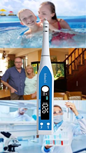 Saltwater Meter Salinity Meter Digital Water Tester Hydrometer Ideal for Hydroponics Aquarium Fish Pond Aquaculture High Accuracy Pen Type Meter Specific Gravity(SG) Salinity and Temperature 3 in 1