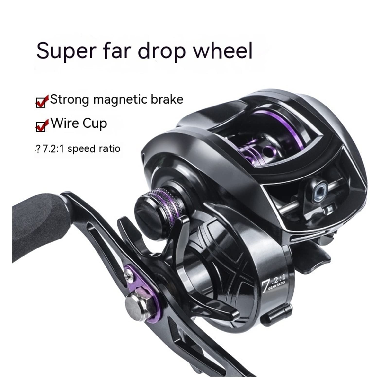 KRAFO Fishing Reels 8KG Brake Pike Spinning Ultralight Wheel Casting Equipment Sea Freshwater Trolling Accessories Shift Knob Tools