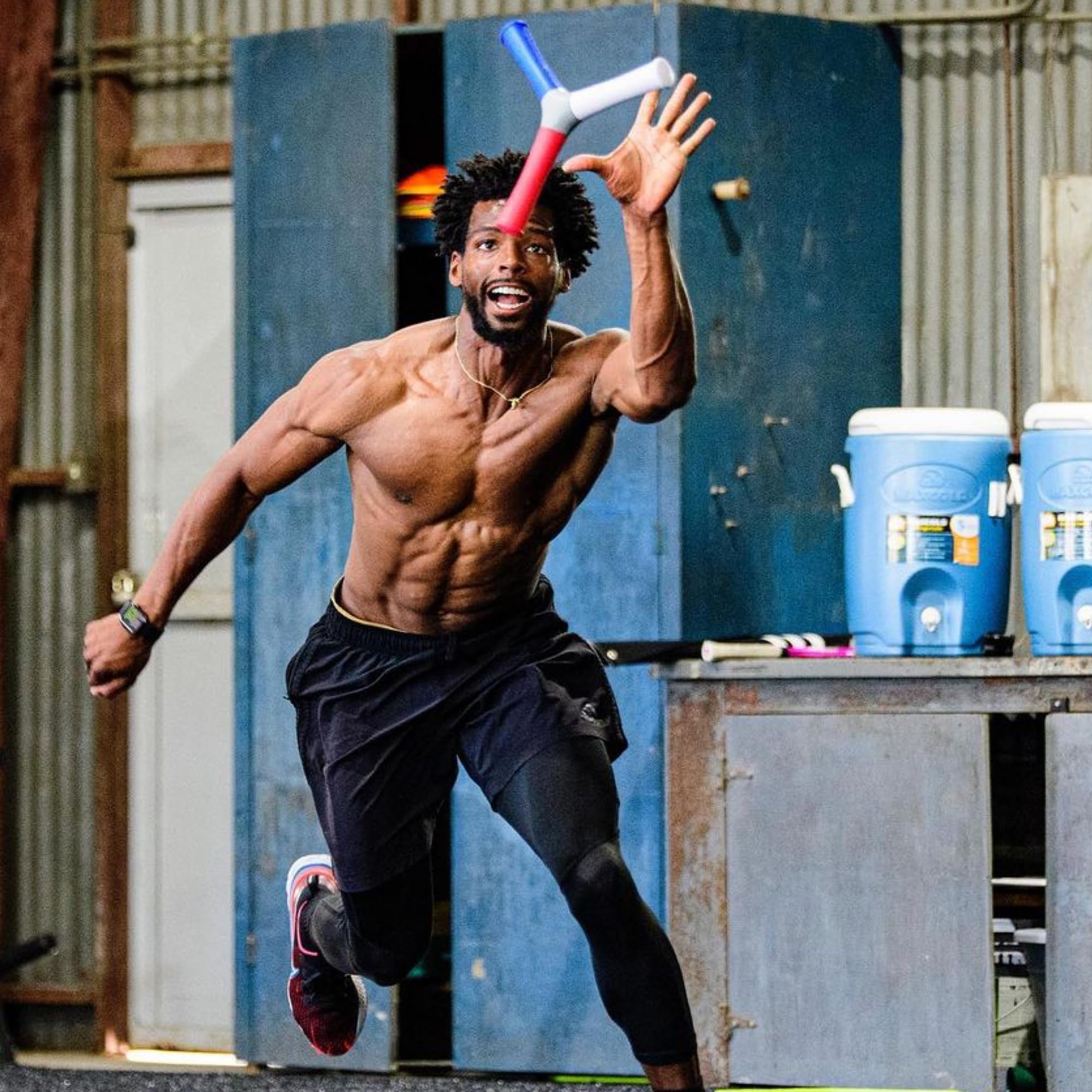 HECOstix - Red White Blue - Hand Eye Coordination & Reaction Speed Training Tool β Improve Sports Performance, Exercise, and Fun for All Ages
